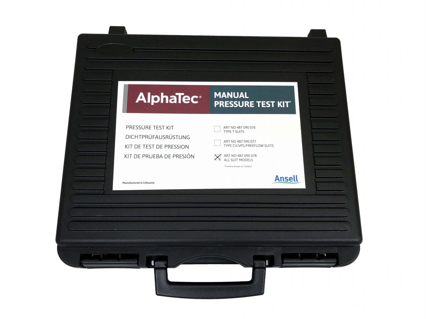 Trelltest – Manual Pressure test kit – Safety Equipment Australia